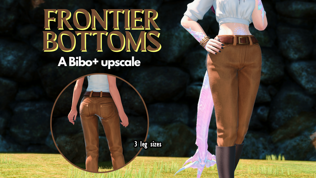 [FP] Frontier Trousers - Bibo+ - The Glamour Dresser : Final Fantasy ...