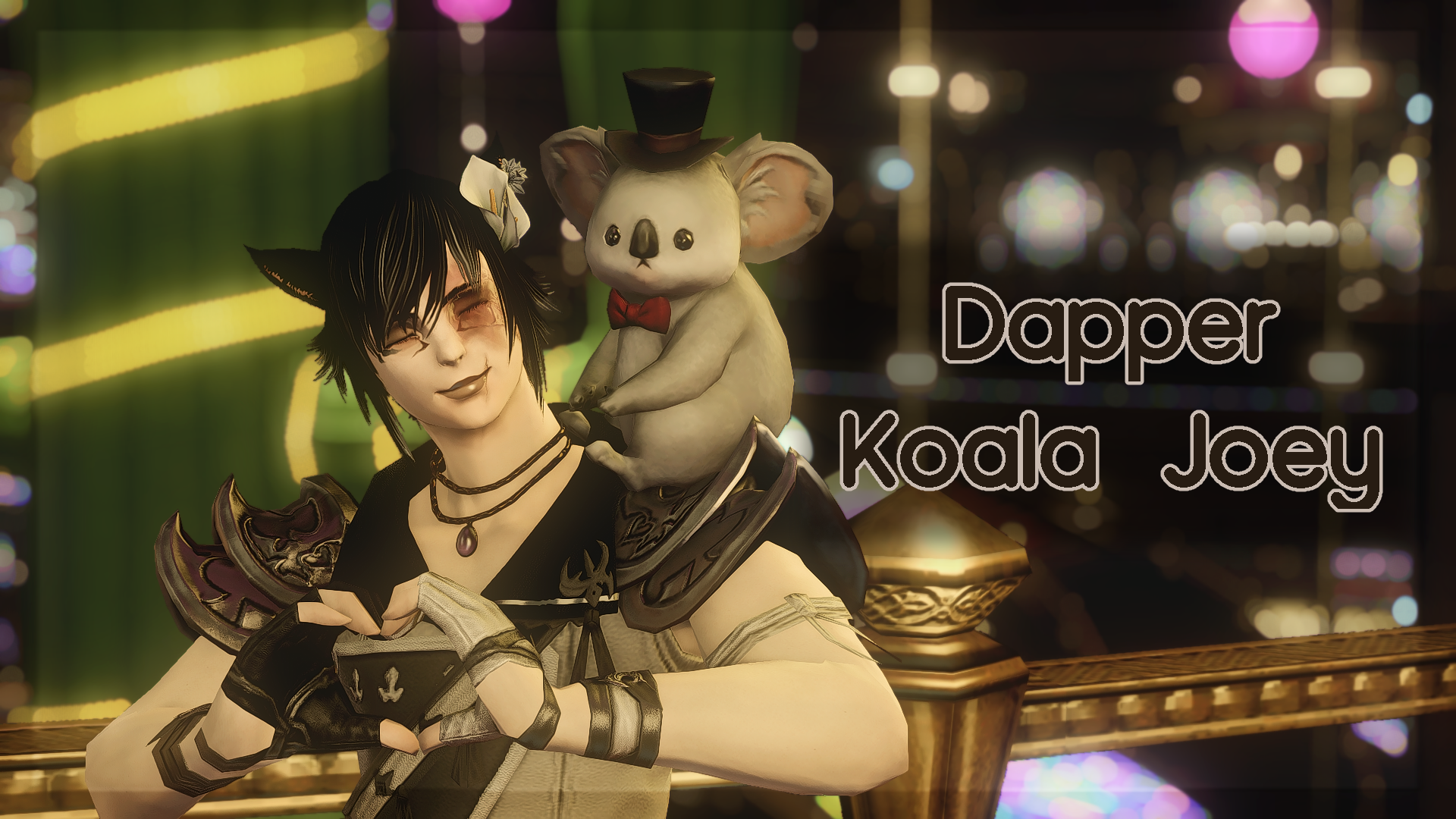 Dapper Koala Joey - The Glamour Dresser : Final Fantasy XIV Mods and More