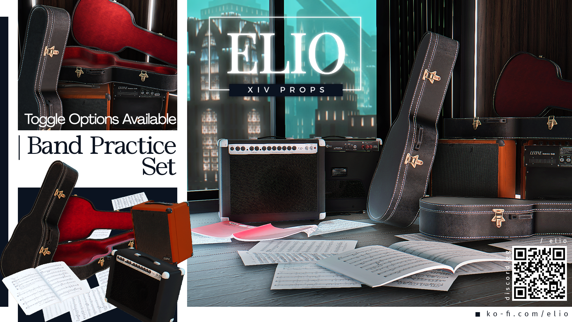 Band Practice Set - Minion Props - The Glamour Dresser : Final Fantasy ...