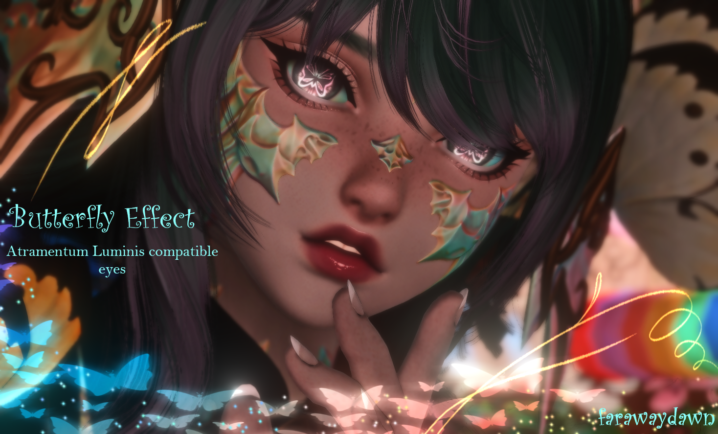 Butterfly Effect Eyes (AL compatible eyes) - The Glamour Dresser ...