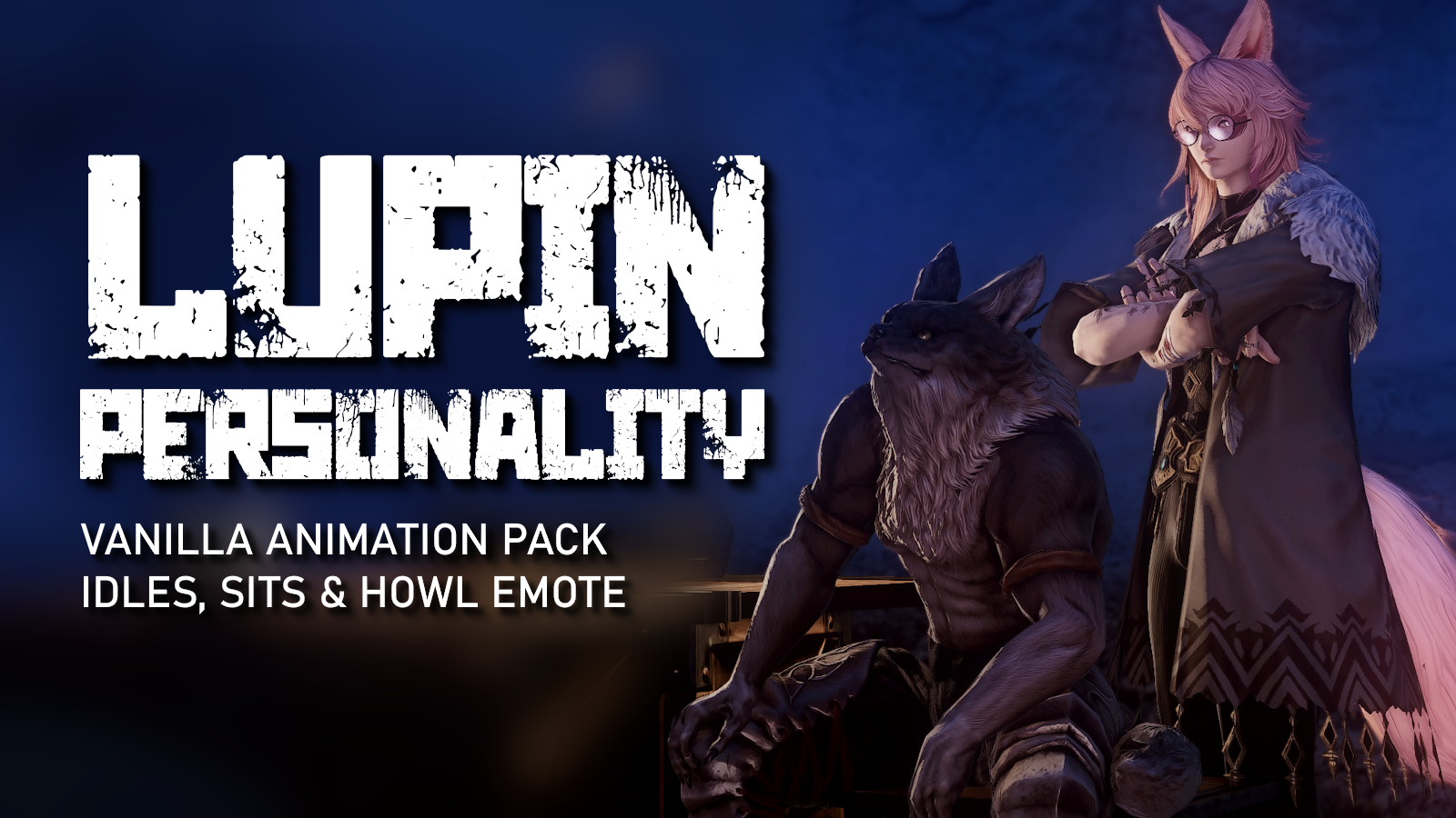 Lupin Personality - vanilla animations pack with tail and ear twitches ...