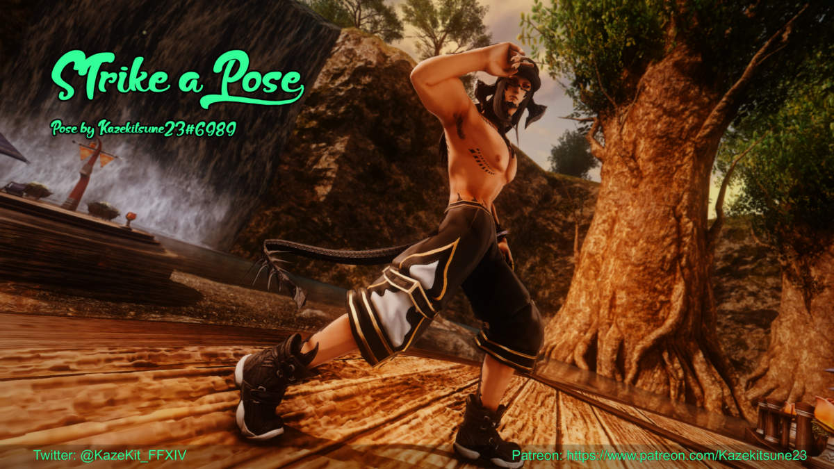 [Kazekit] Strike a Pose - The Glamour Dresser : Final Fantasy XIV Mods and More