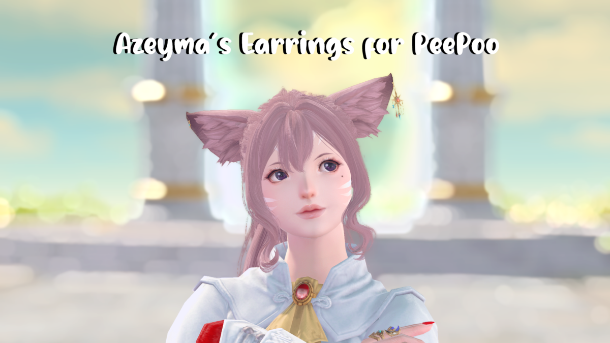 Azeyma’s Earrings for PeePoo - The Glamour Dresser