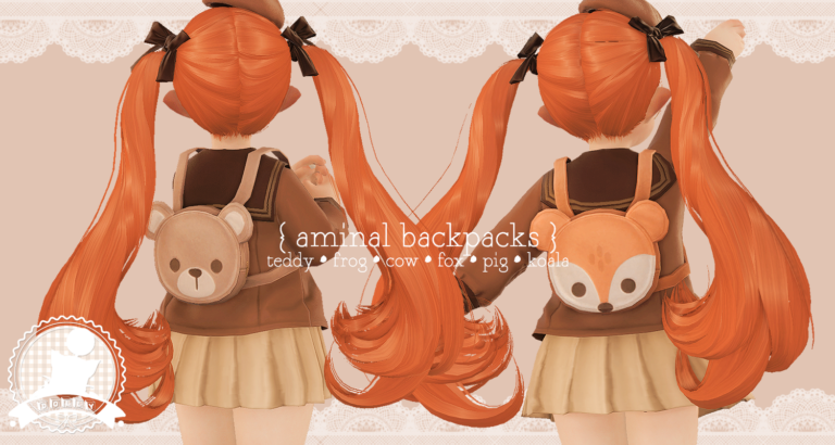 [dolly] aminal backpacks ???? - The Glamour Dresser : Final Fantasy XIV ...