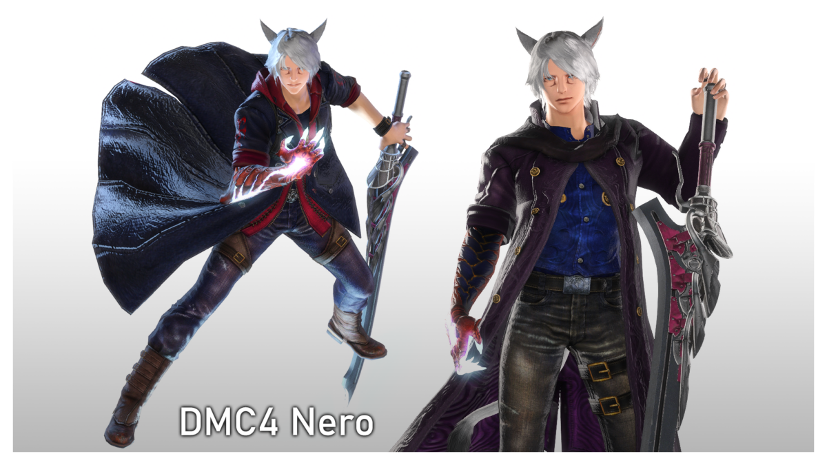 DMC4 Nero - The Glamour Dresser : Final Fantasy XIV Mods and More