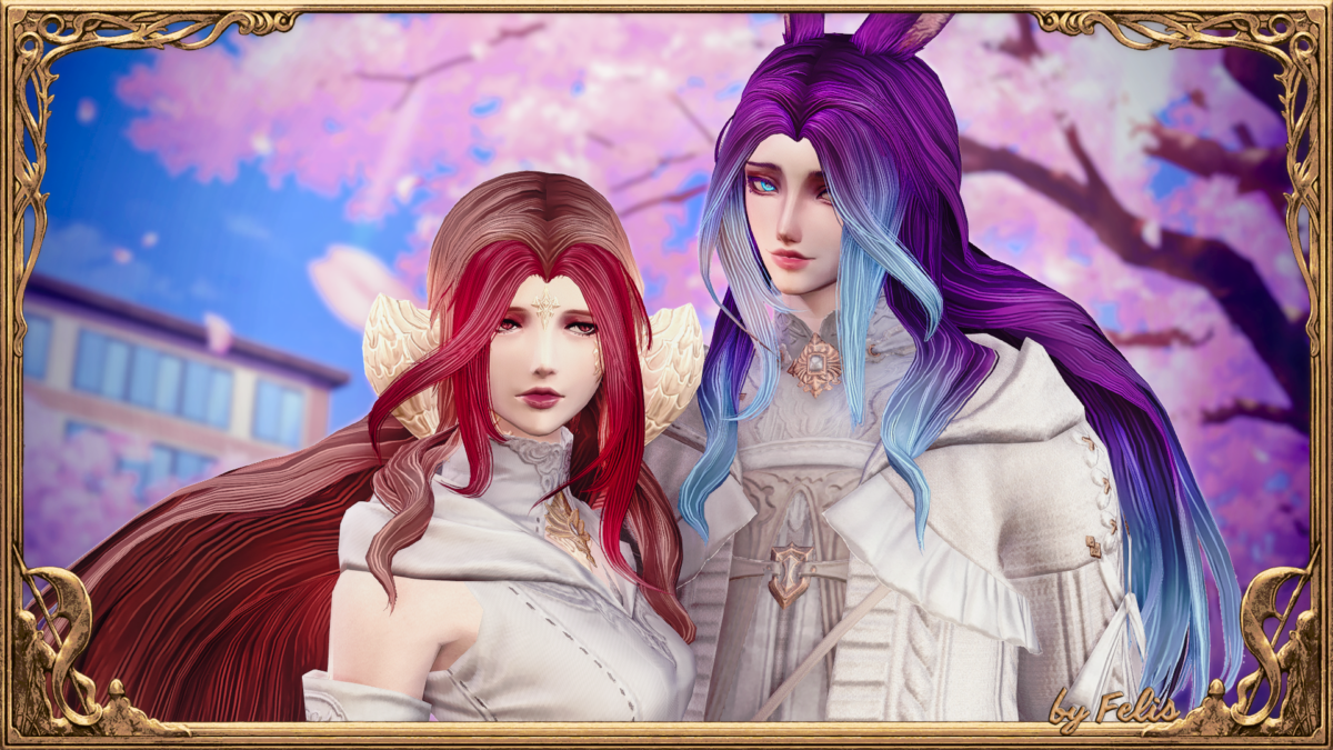 Healer Main Hair Mashup - The Glamour Dresser : Final Fantasy XIV Mods ...