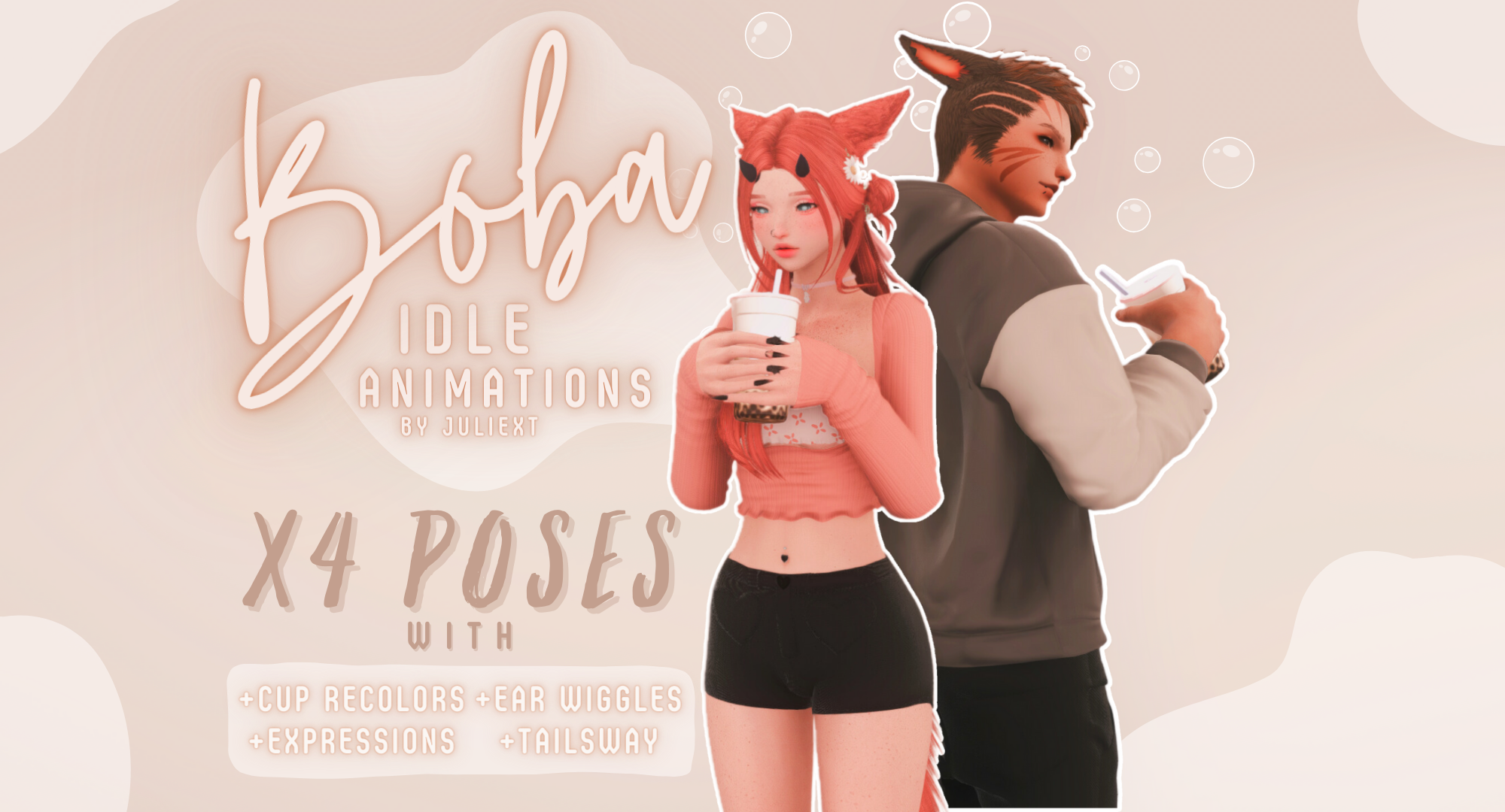 Boba | Idle Animation Pack - The Glamour Dresser : Final Fantasy XIV Mods and More