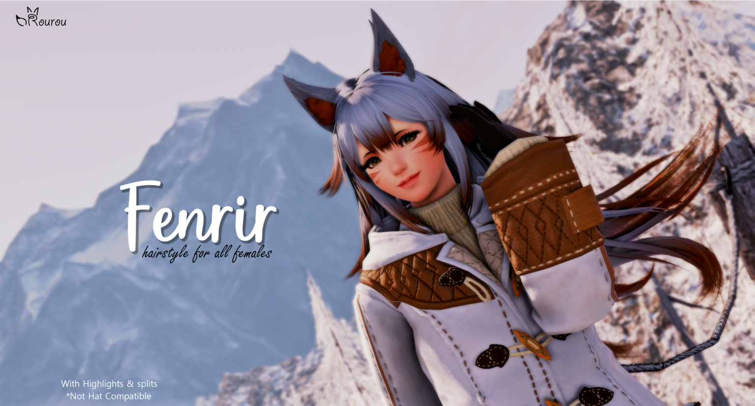 Fenrir Hairstyle (DT Ready) - The Glamour Dresser