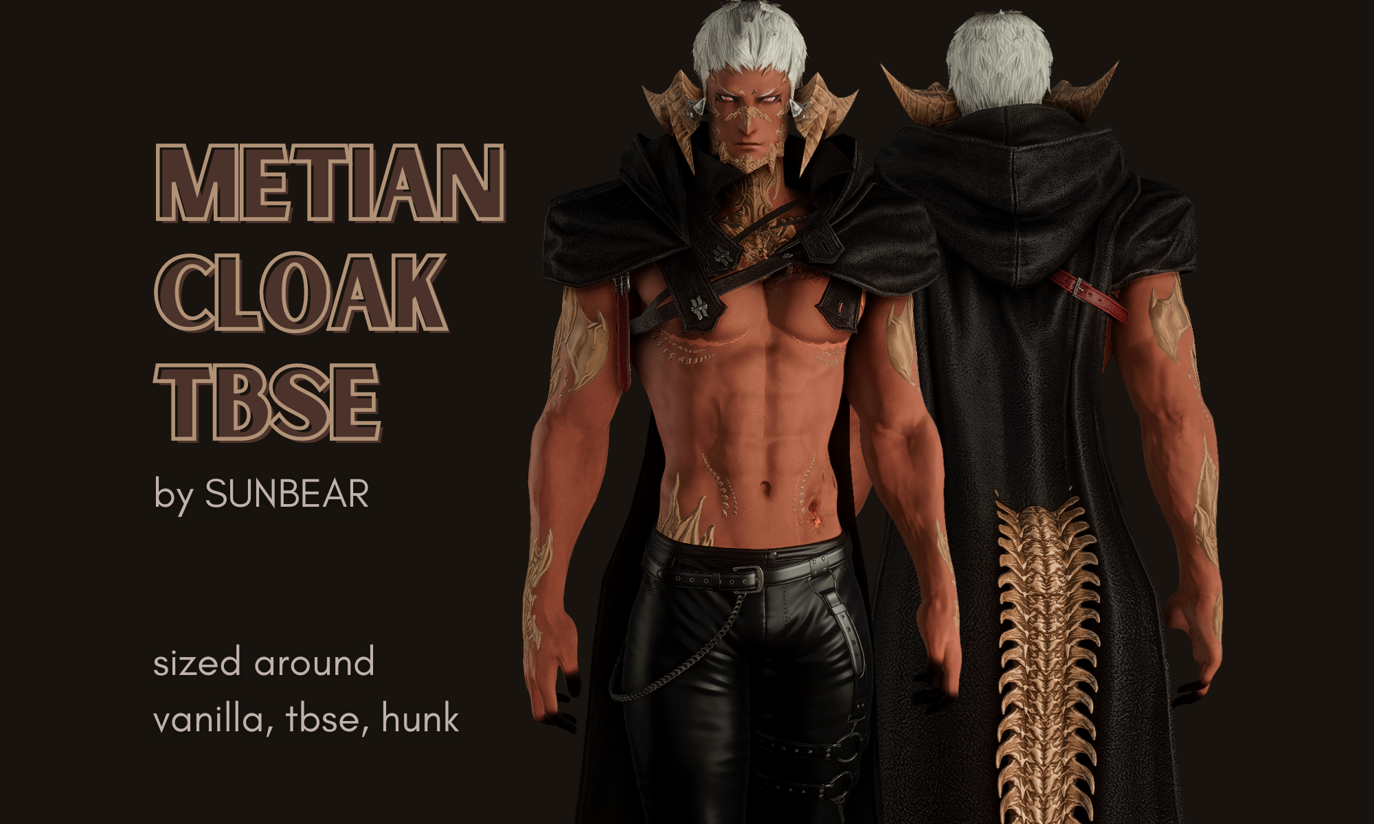 [DT] Metian Cloak for TBSE - The Glamour Dresser : Final Fantasy XIV ...