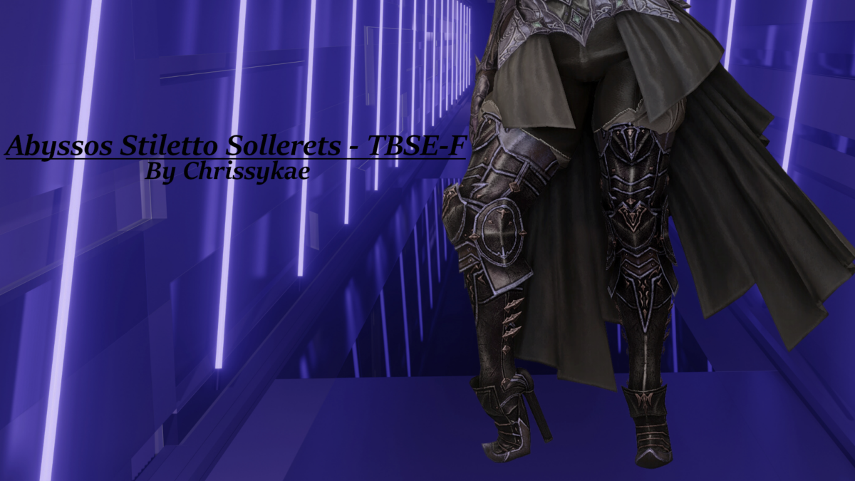 Abyssos Stiletto Sollerets - TBSE-F - The Glamour Dresser