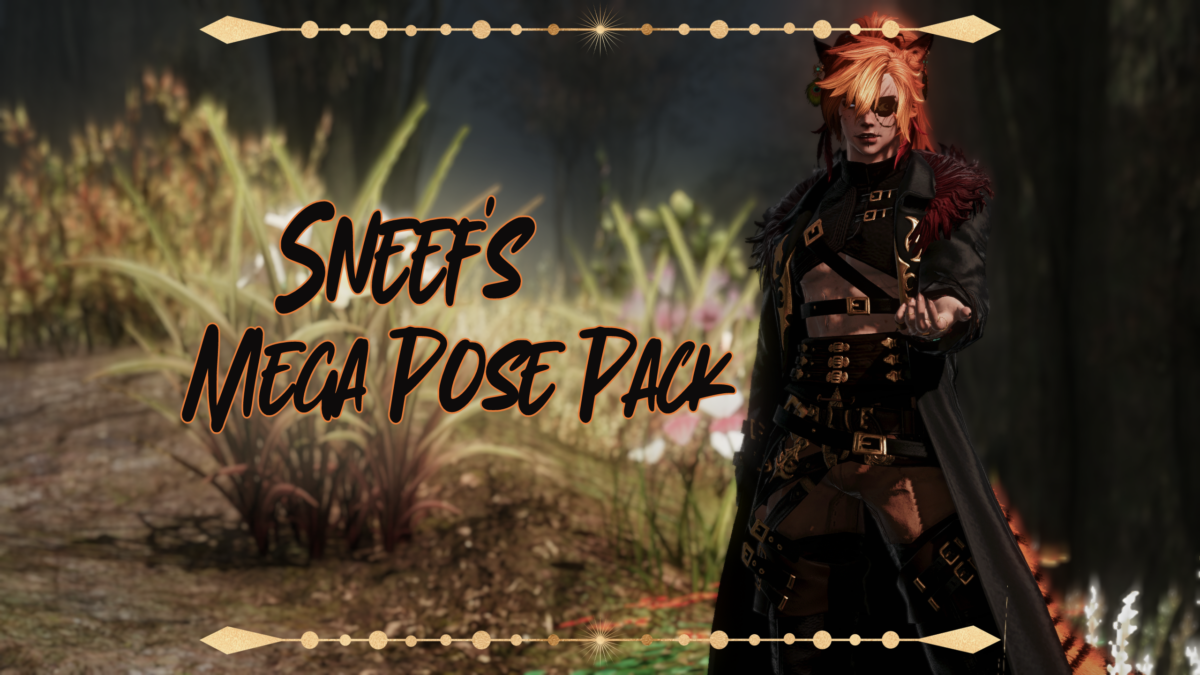 Mega Pose Pack - The Glamour Dresser : Final Fantasy XIV Mods and More