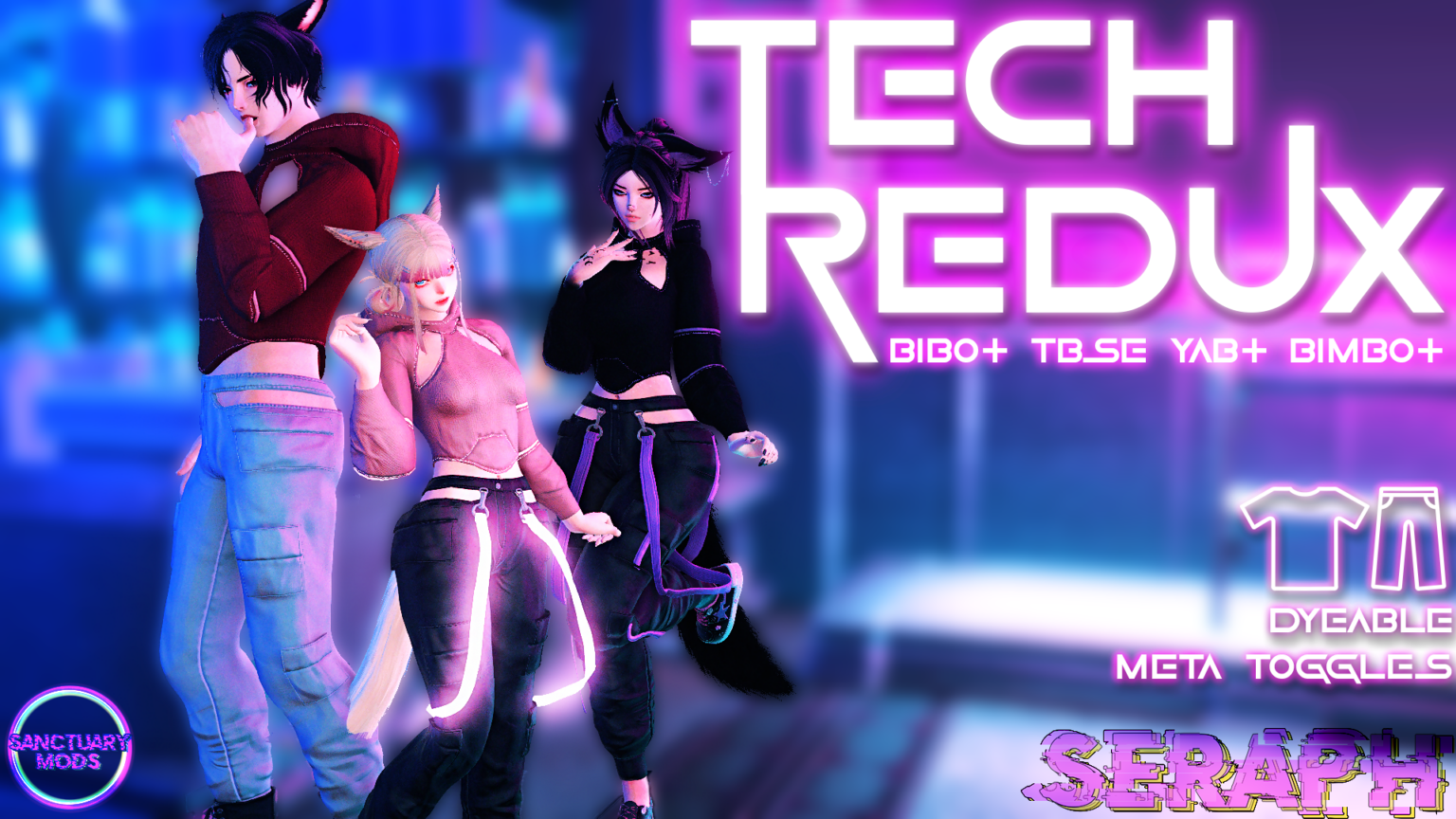 Tech Redux - The Glamour Dresser : Final Fantasy XIV Mods and More