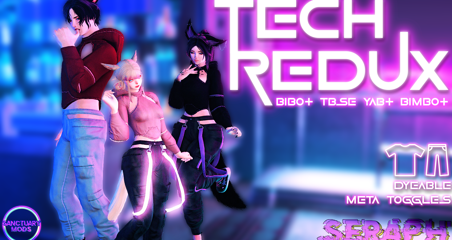 Tech Redux - The Glamour Dresser : Final Fantasy XIV Mods and More