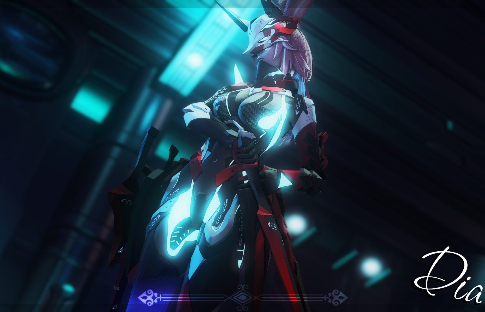 Hi3- Neon Shade - The Glamour Dresser : Final Fantasy XIV Mods and More