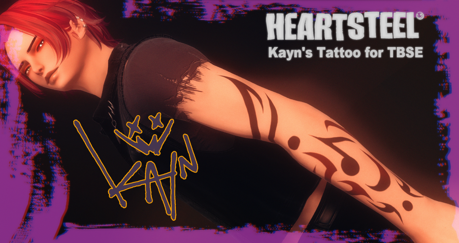 HEARTSTEEL Kayn Tattoo for TBSE - The Glamour Dresser : Final Fantasy ...