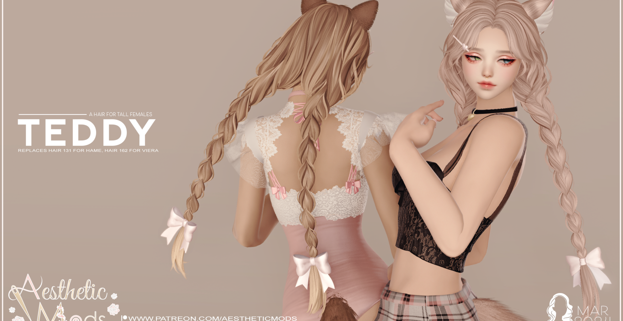 Teddy - The Glamour Dresser : Final Fantasy XIV Mods and More