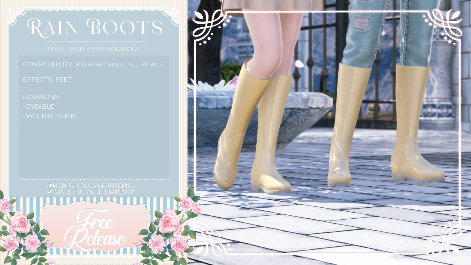 Rain Boots - The Glamour Dresser