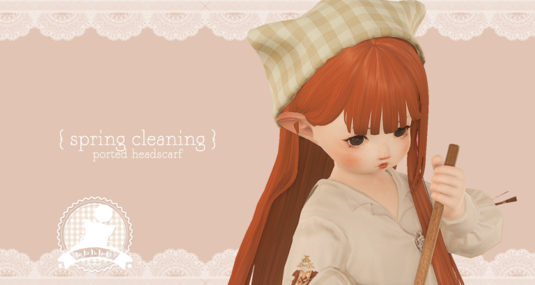 [dolly] spring cleaning ???? - The Glamour Dresser : Final Fantasy XIV ...