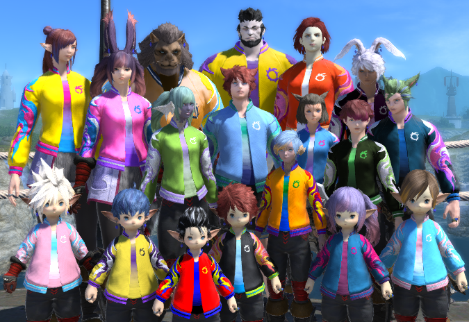 Pride Inferno Jacket Mod - The Glamour Dresser : Final Fantasy XIV Mods ...