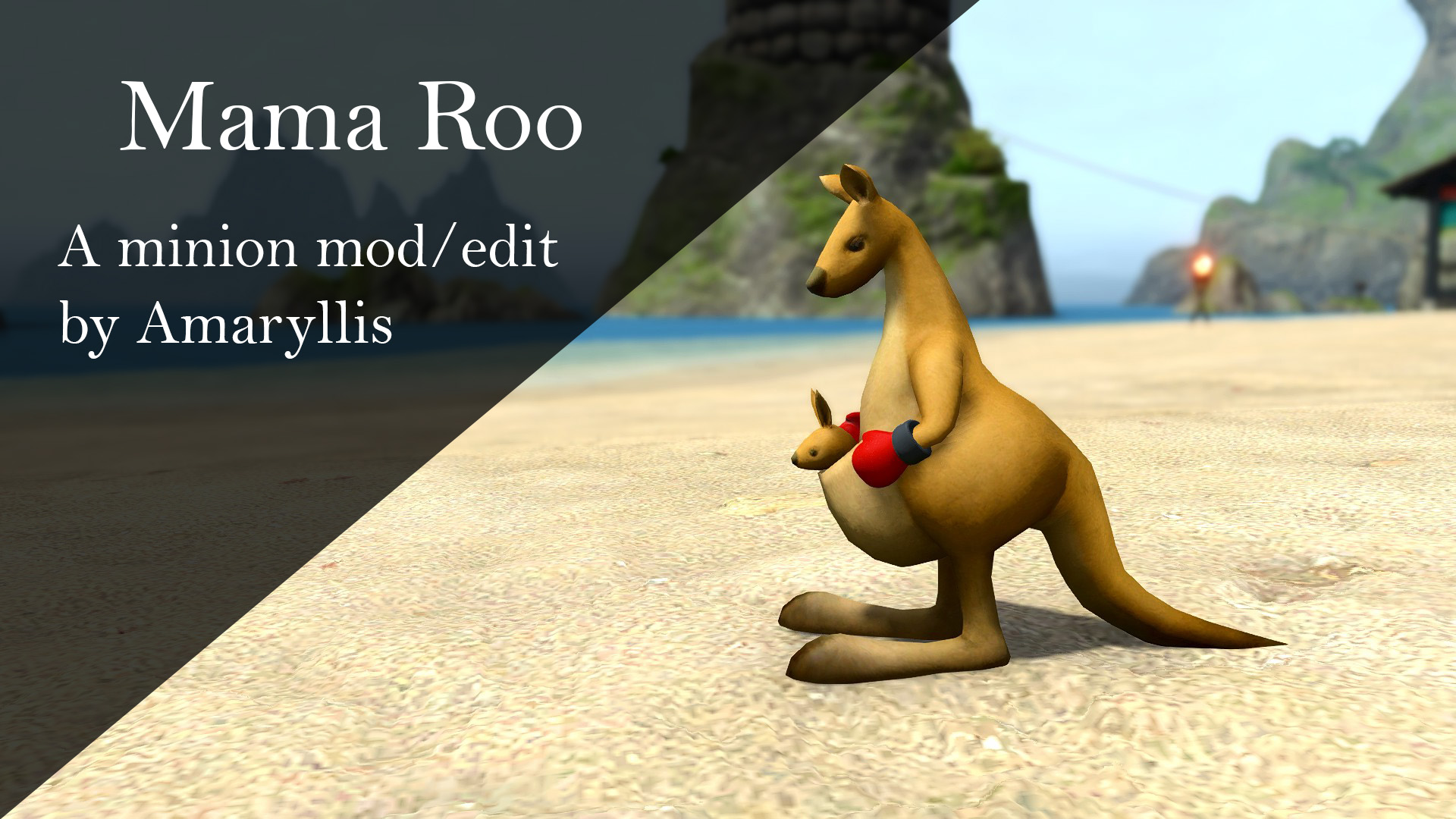[Minion Mod] Mama Roo - The Glamour Dresser : Final Fantasy XIV Mods and More