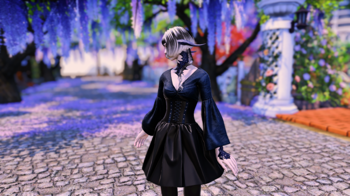 Velvet dress - The Glamour Dresser : Final Fantasy XIV Mods and More