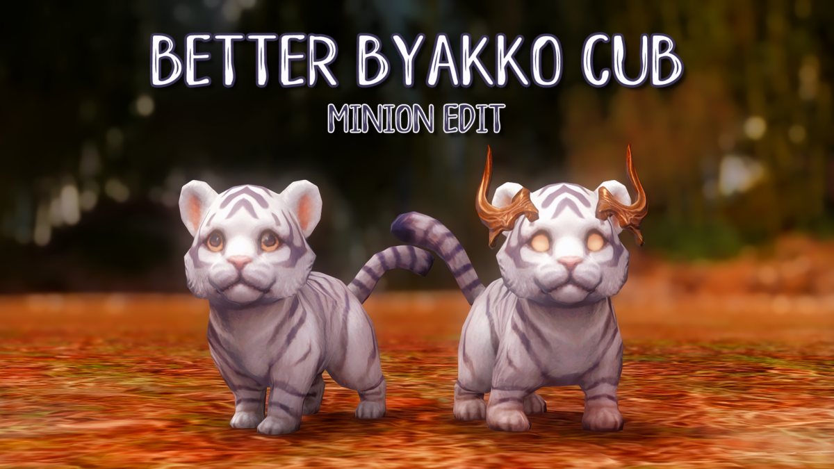 Better Byakko Cub - The Glamour Dresser