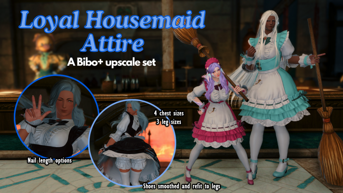 [FP] Loyal Housemaid's Attire - Bibo+ - The Glamour Dresser : Final ...