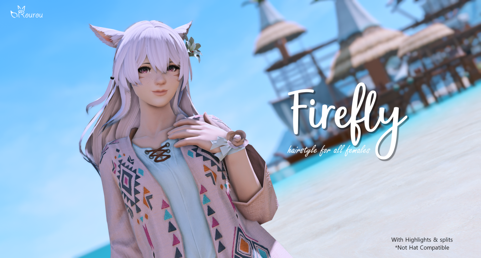 Firefly Hairstyle (DT Ready) - The Glamour Dresser : Final Fantasy XIV ...