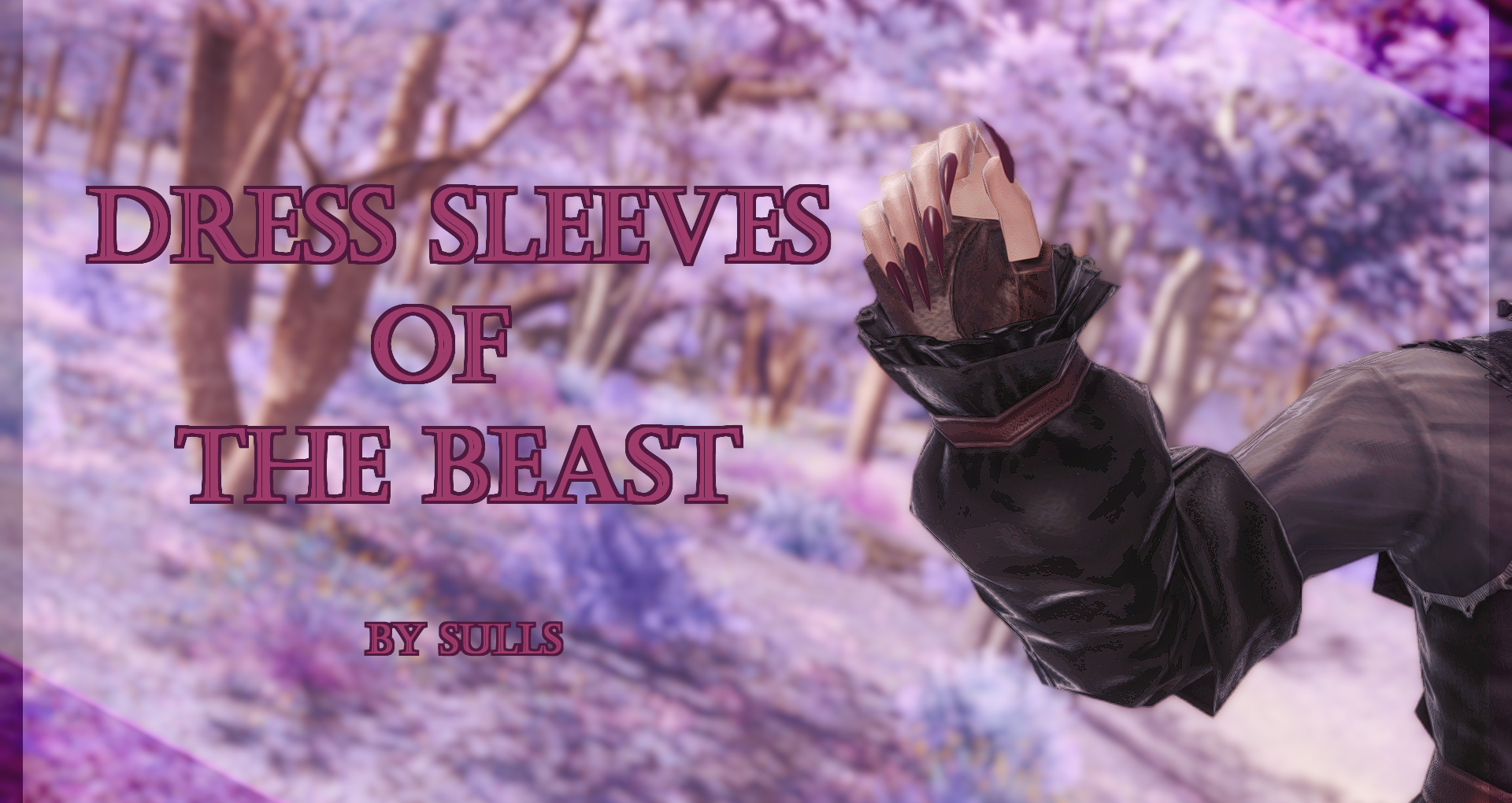 Dress Sleeves of the Beast [Gear Mod] - The Glamour Dresser : Final ...