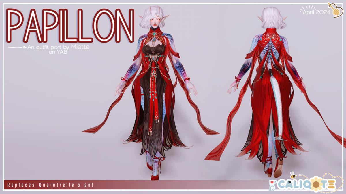 Papillon - The Glamour Dresser : Final Fantasy XIV Mods and More