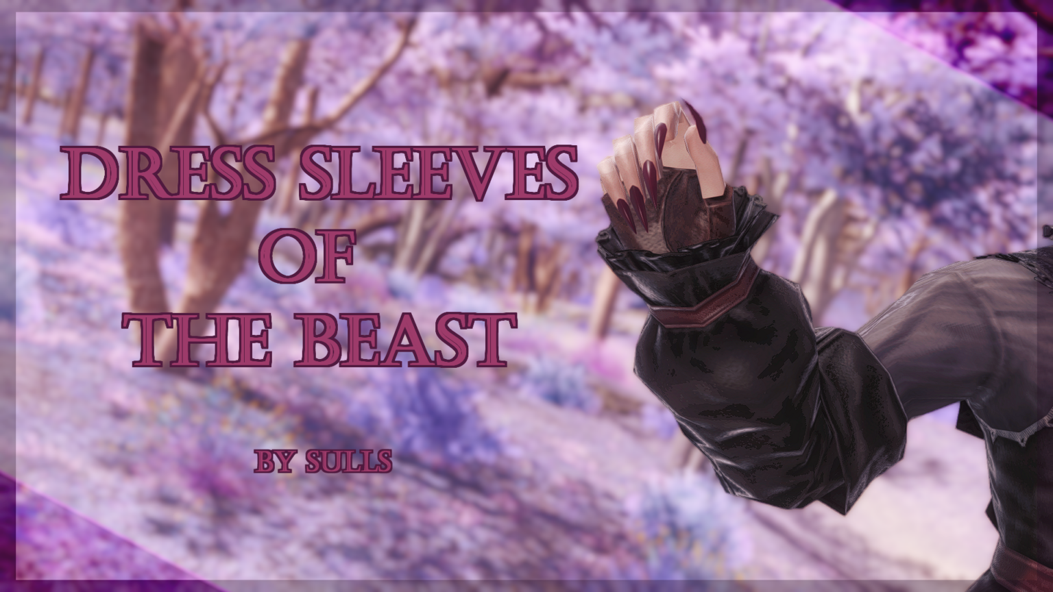 Dress Sleeves of the Beast [Gear Mod] - The Glamour Dresser : Final ...