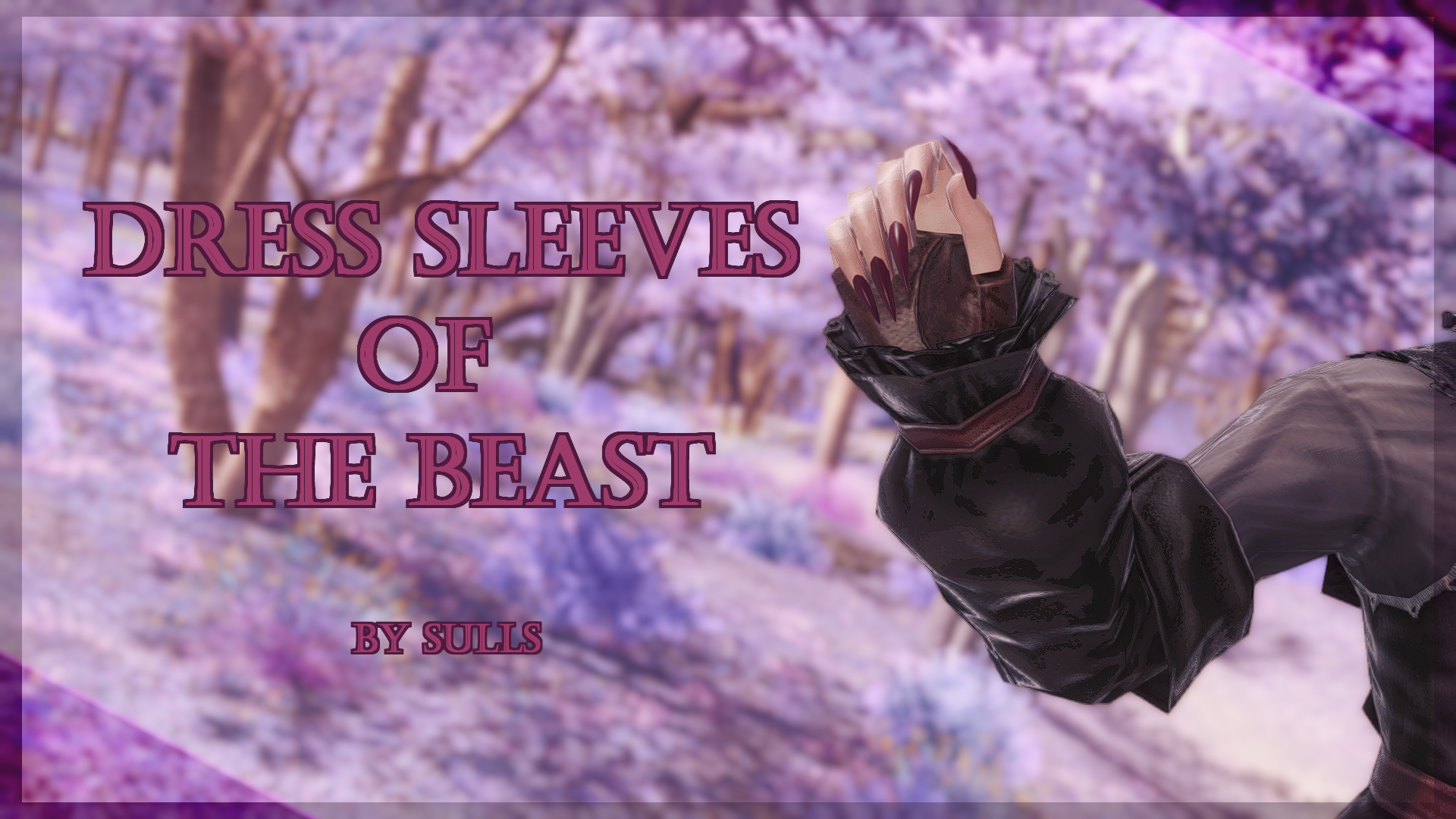 Dress Sleeves of the Beast [Gear Mod] - The Glamour Dresser : Final ...