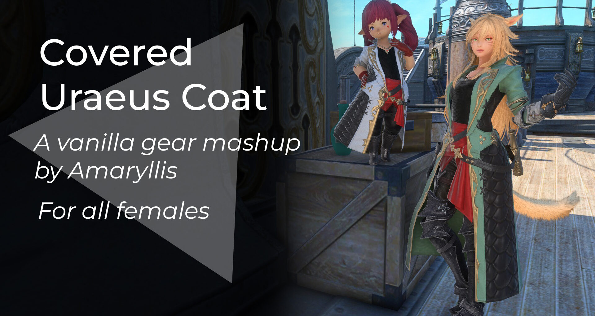 [Vanilla Mashup] Covered Uraeus Coat - The Glamour Dresser : Final ...