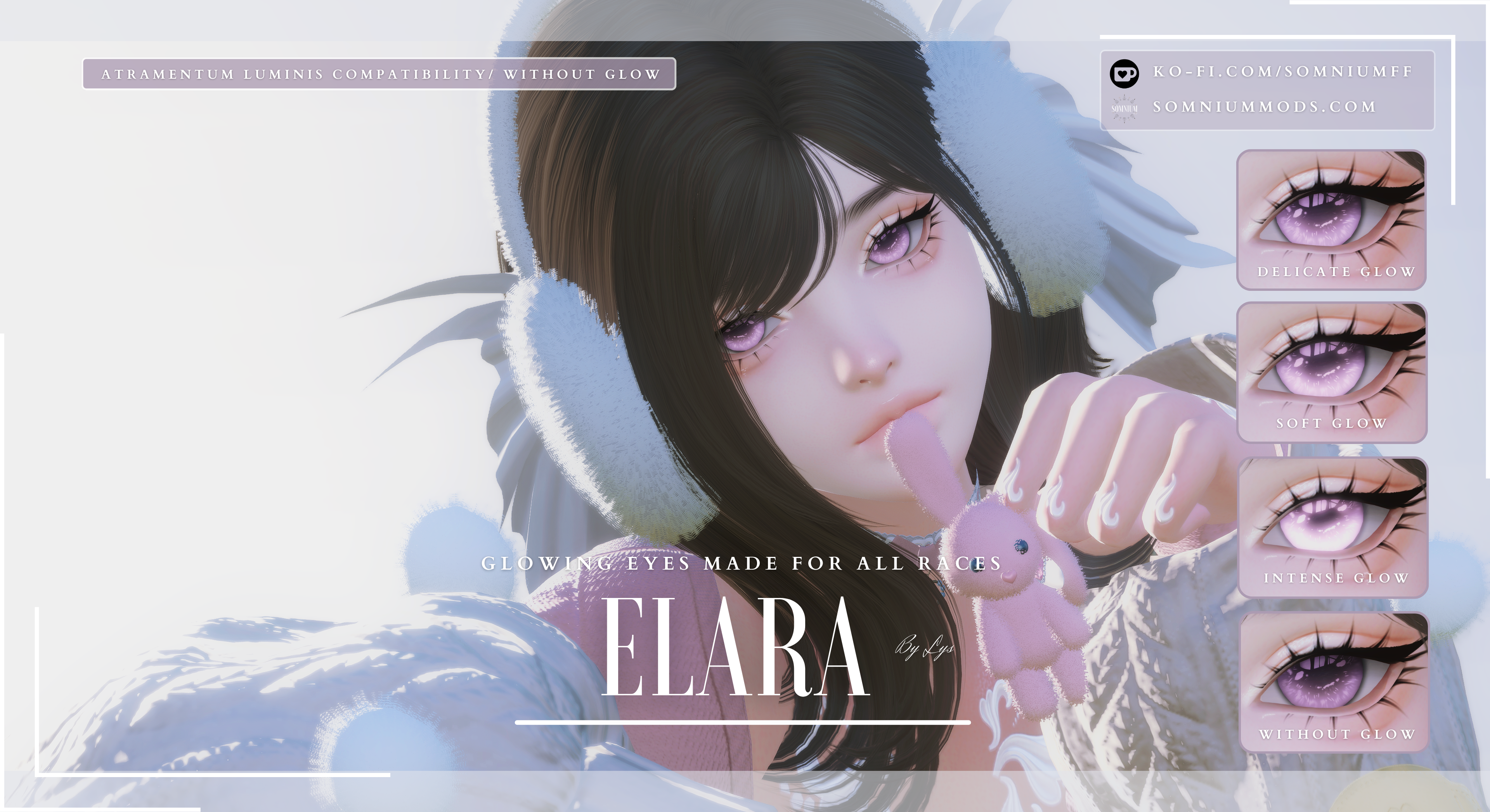 Elara - Eye Mod - Female&Male - The Glamour Dresser : Final Fantasy XIV ...