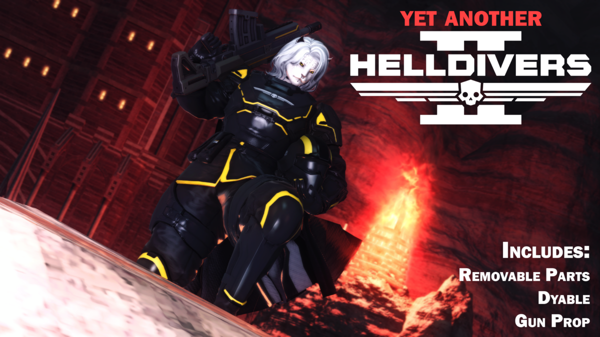 Yet Another Helldivers Armor - The Glamour Dresser