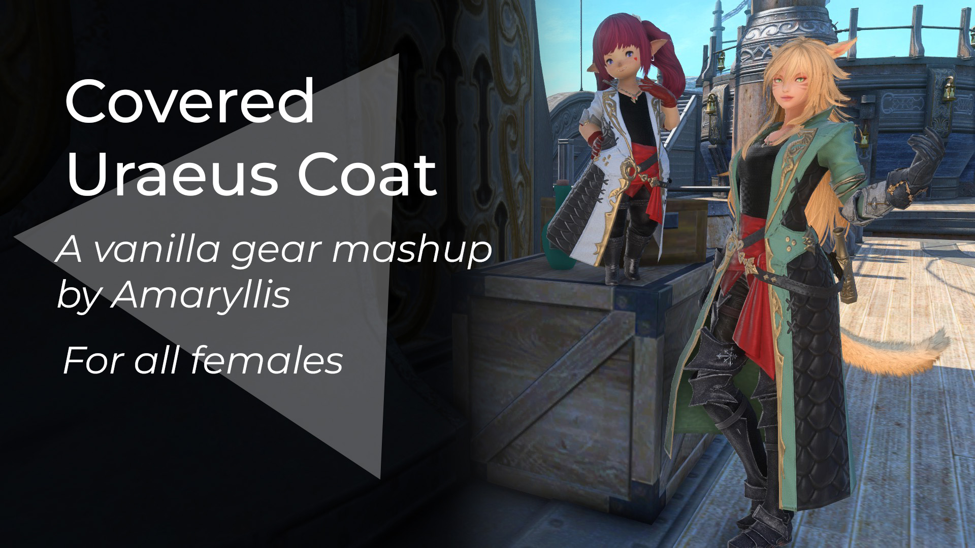 [Vanilla Mashup] Covered Uraeus Coat - The Glamour Dresser : Final ...