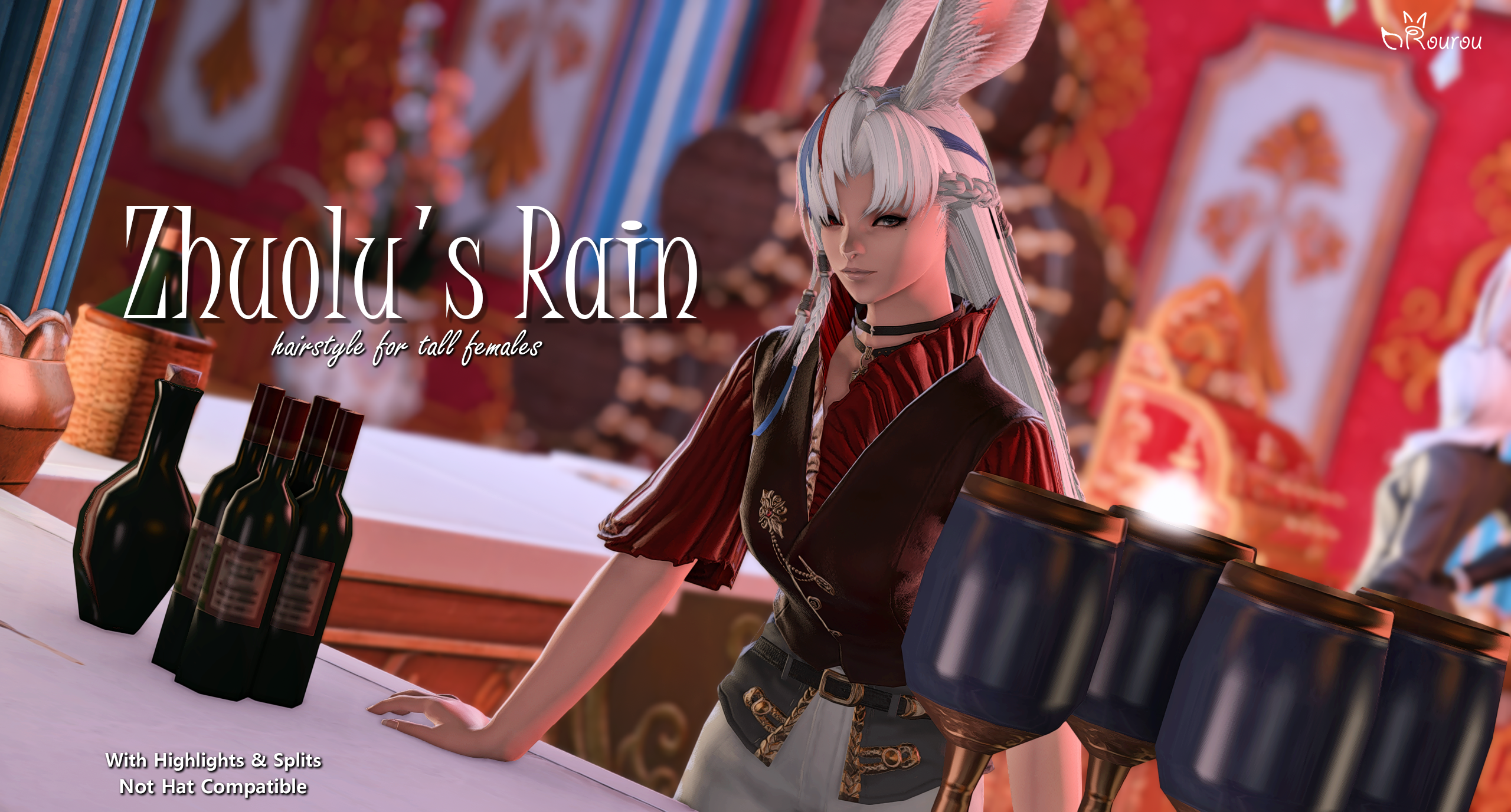 Zhuolu’s Rain Hairstyle (DT Ready) - The Glamour Dresser
