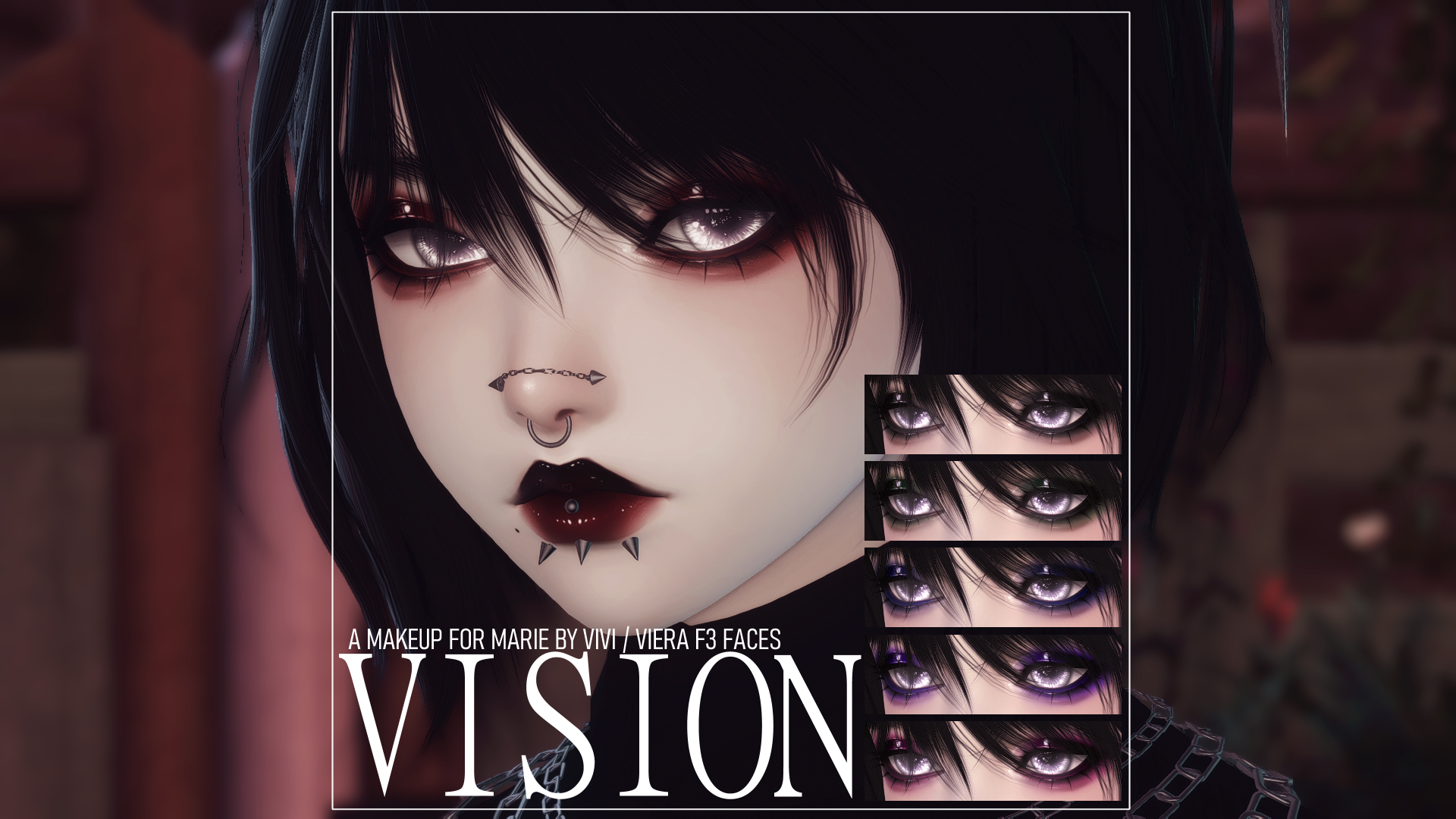 Vision [Makeup for Marie by Vivi / Viera F03] - The Glamour Dresser ...