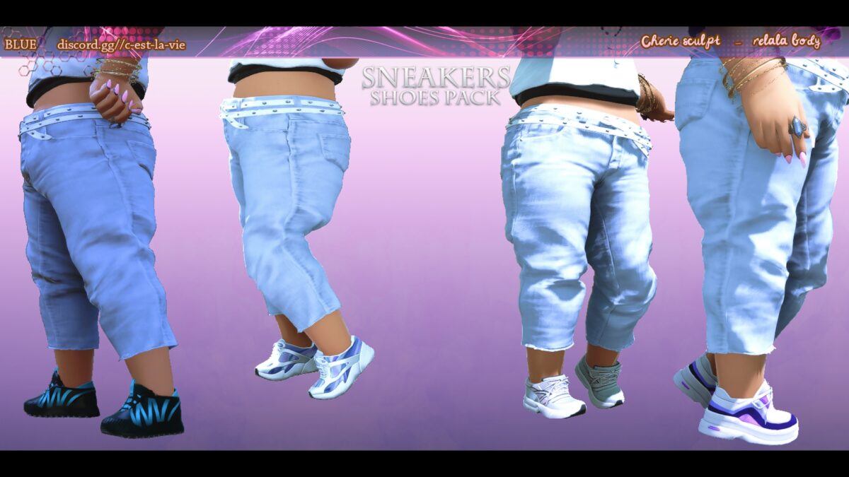 sneakers pack - The Glamour Dresser