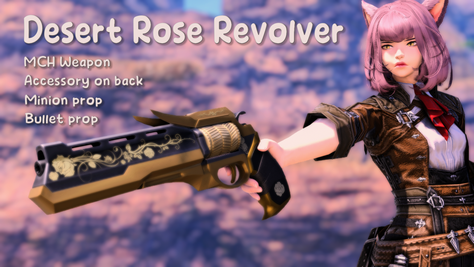 Desert Rose Revolver [DT] - The Glamour Dresser : Final Fantasy XIV ...