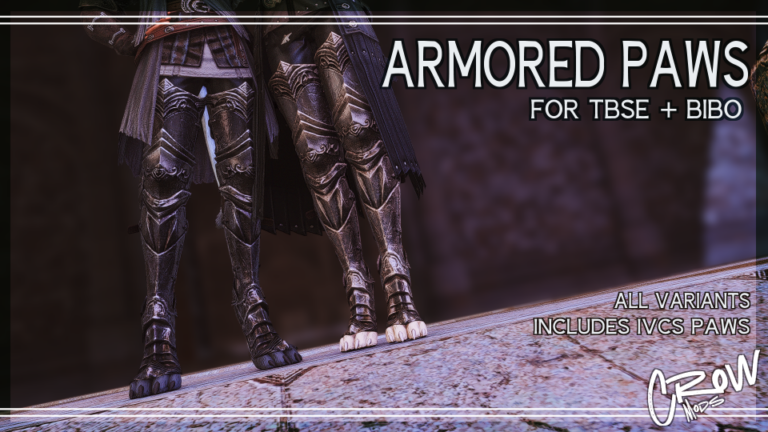 [CROW] Armored Paws - The Glamour Dresser : Final Fantasy XIV Mods and More