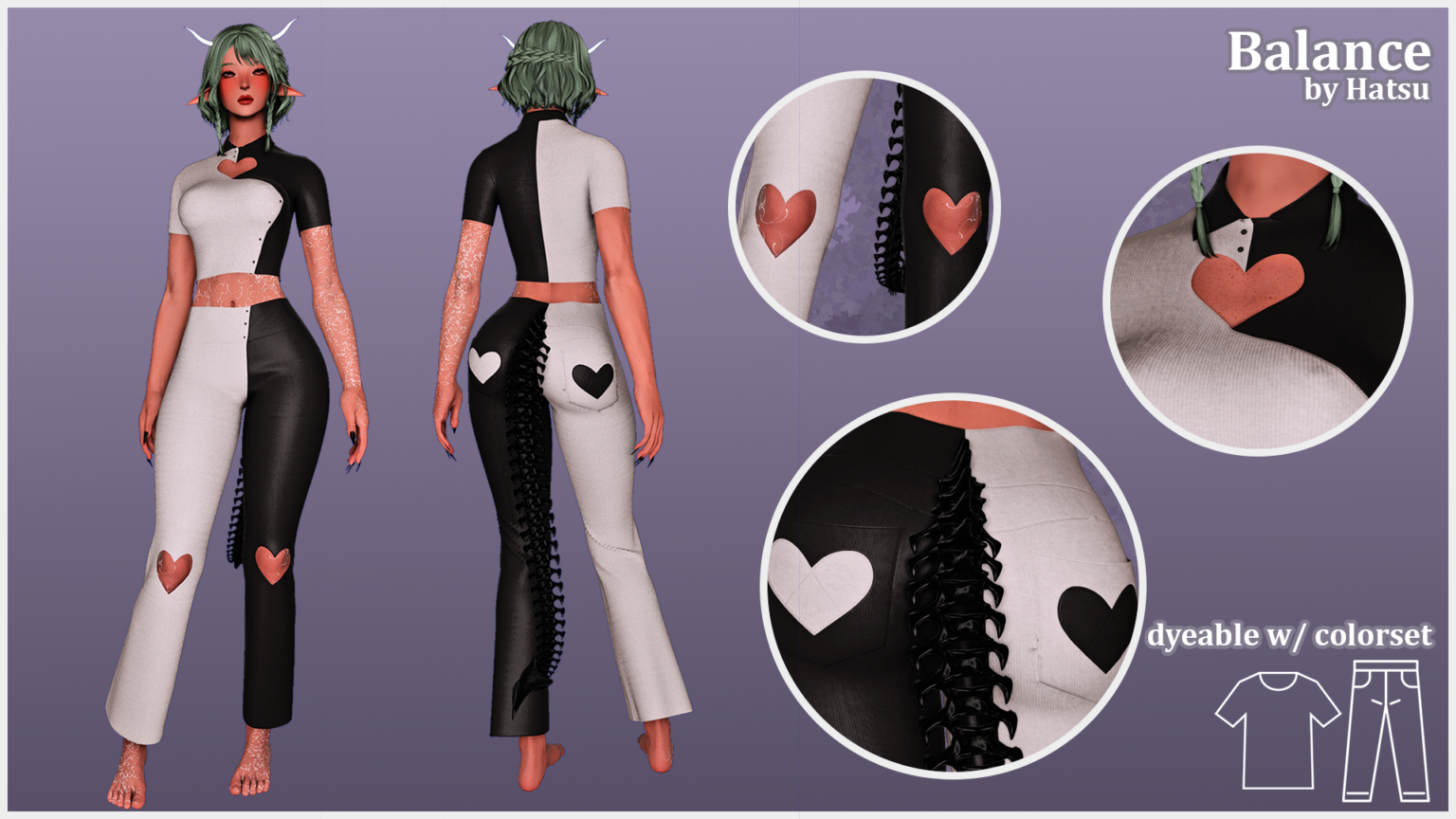 Balance [DT Updated] - The Glamour Dresser : Final Fantasy XIV Mods and ...