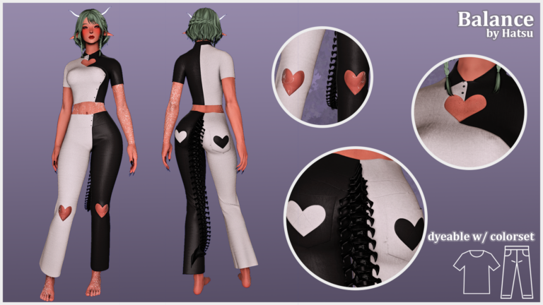 Balance [DT Updated] - The Glamour Dresser : Final Fantasy XIV Mods and ...