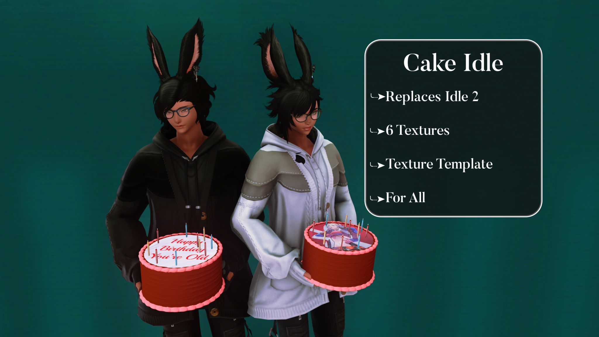 Cake Idle V2 - The Glamour Dresser