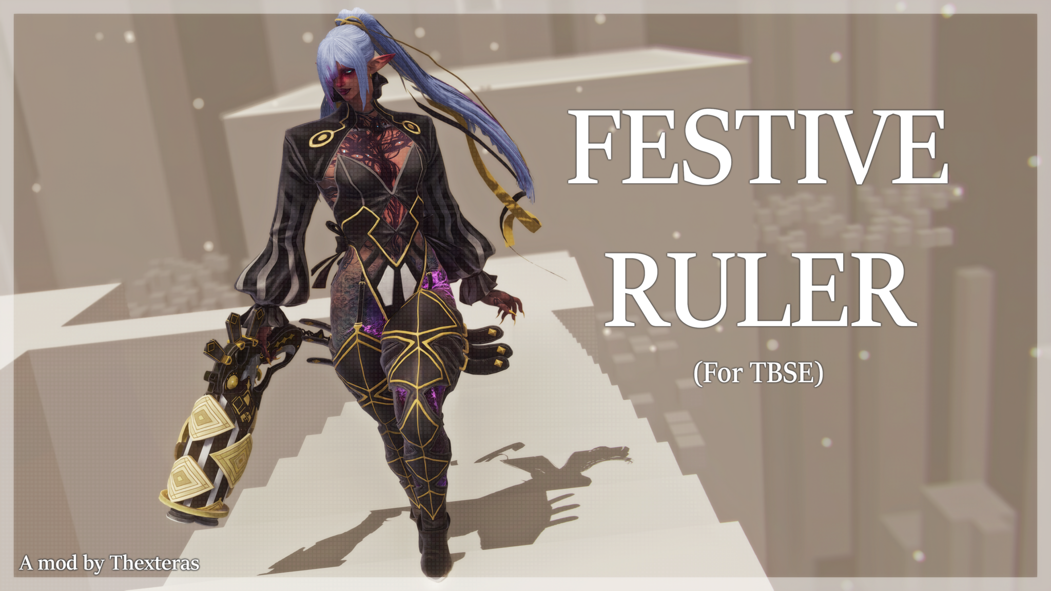 Festive Ruler [For TBSE] - The Glamour Dresser : Final Fantasy XIV Mods and More