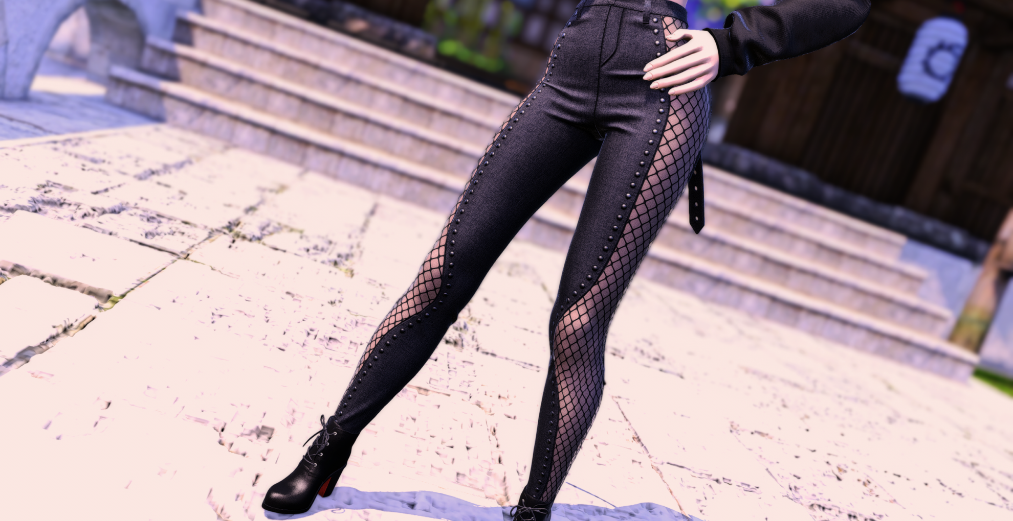 Chic Cuir | Pants - The Glamour Dresser : Final Fantasy XIV Mods and More