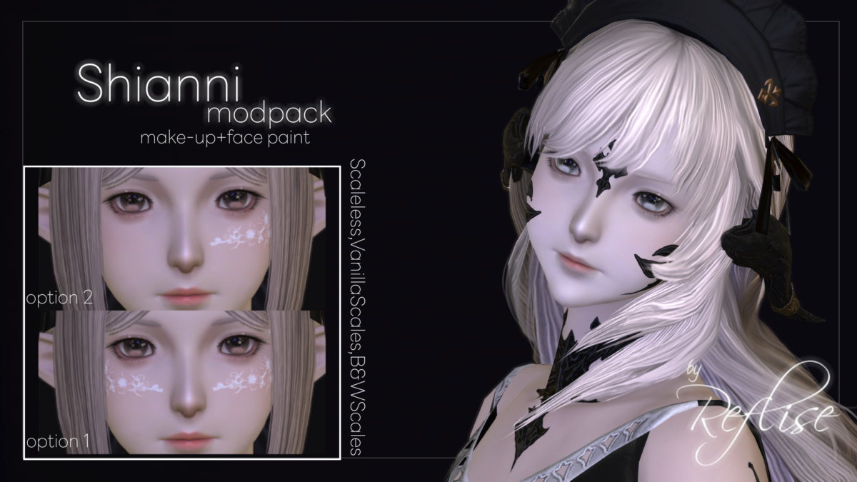 Yoru Scar - face paint - The Glamour Dresser : Final Fantasy XIV Mods ...