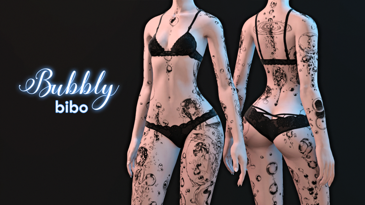 Bubbly (bibo) -DT- The Glamour Dresser : Final Fantasy XIV Mods and More