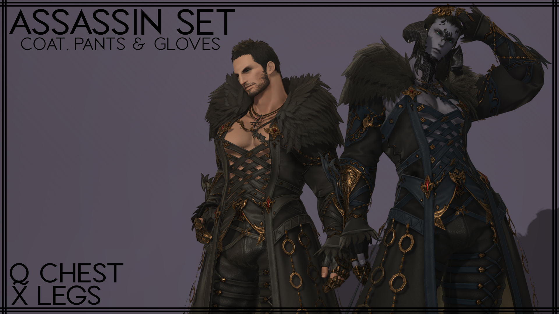 Assassin Set - TBSE-Q Chest, TBSE-X Legs - The Glamour Dresser : Final ...