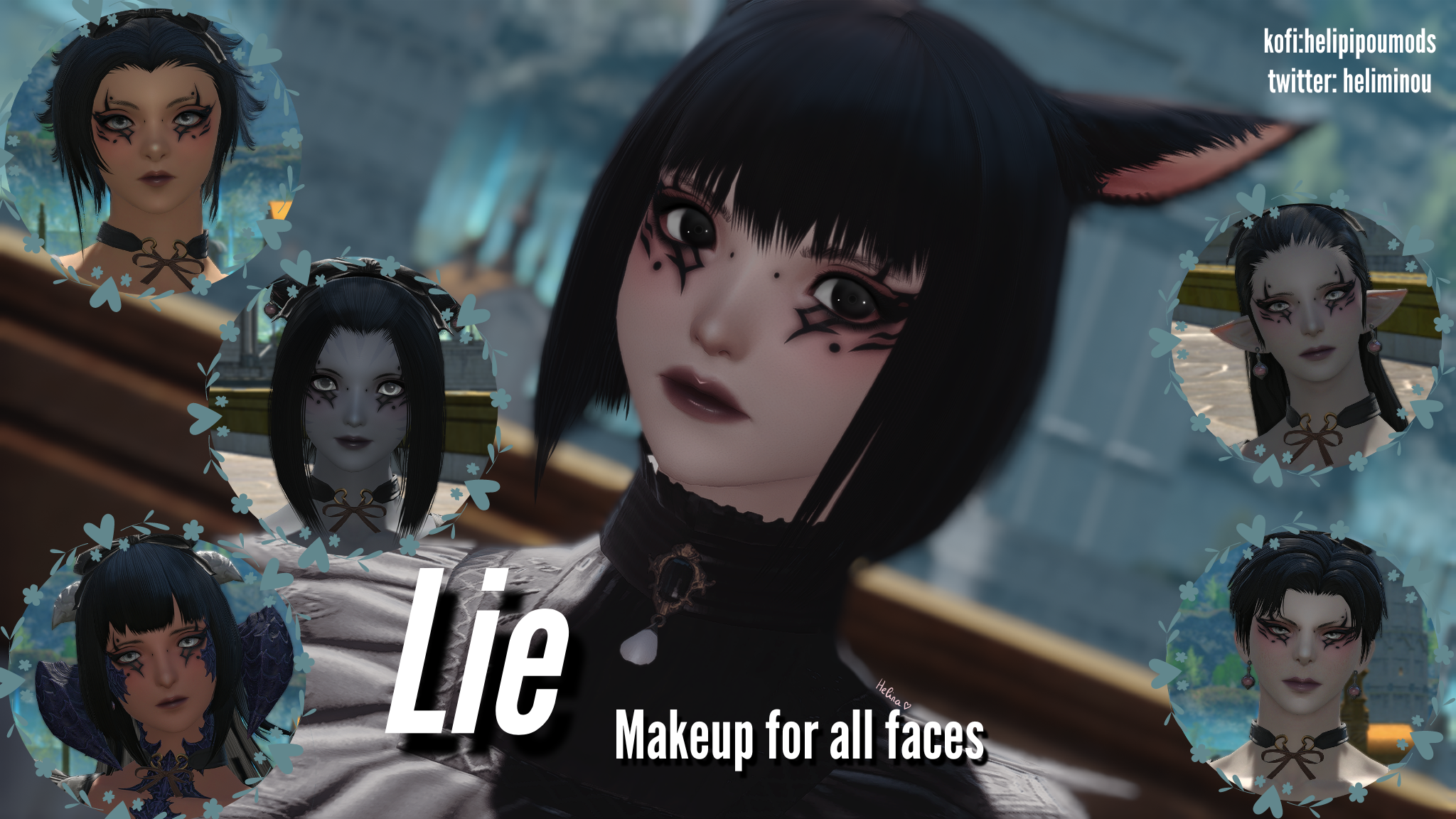 Lie - Makeup for All - The Glamour Dresser : Final Fantasy XIV Mods and ...